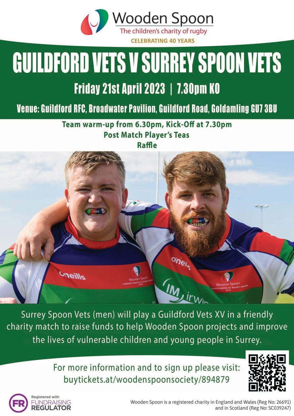 Guildford Vets vs. Surrey Spoons Vets